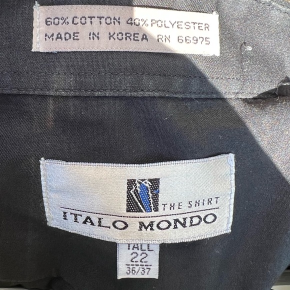 ITALO MONDO | Shirts | Italo Mondo Tall 22 Dress Shirt | Poshmark